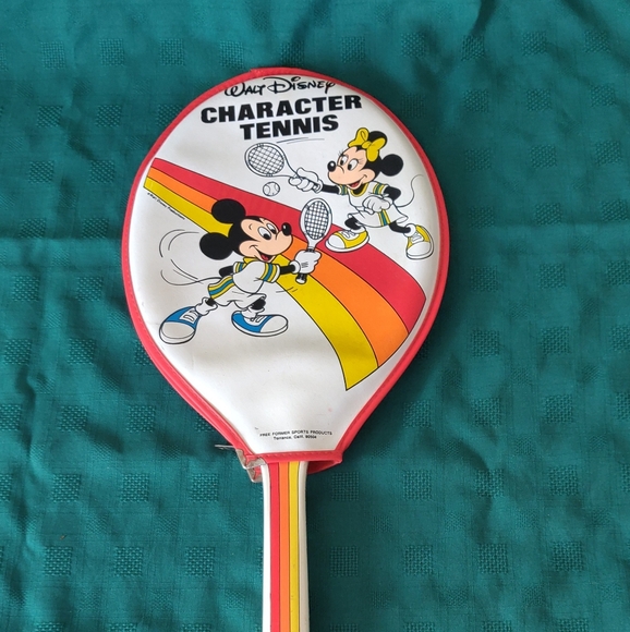 Disney | Other | Walt Disney Vintage Tennis Racket Masters Junior Pro ...
